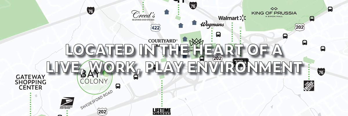 Bay Colony – 565, 575, 585 & 585 East Swedesford Road